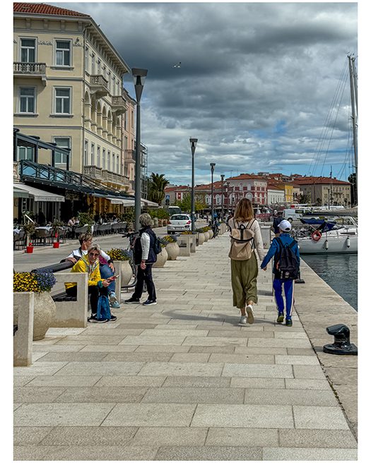 April 26, 2025 - Porec, Croatia - Life, Love and Faraway Places
